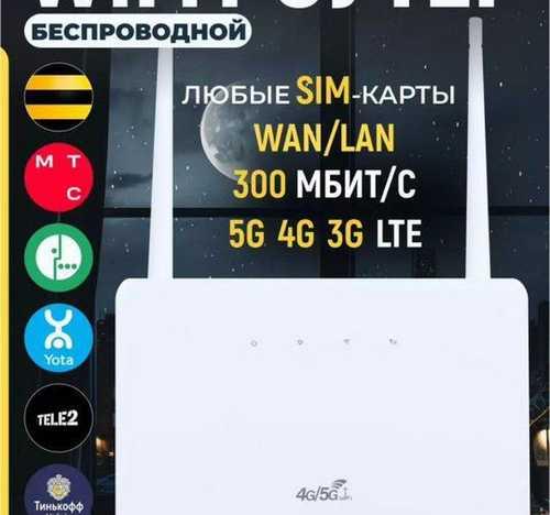 Wifi роутер 4g модем с сим бу