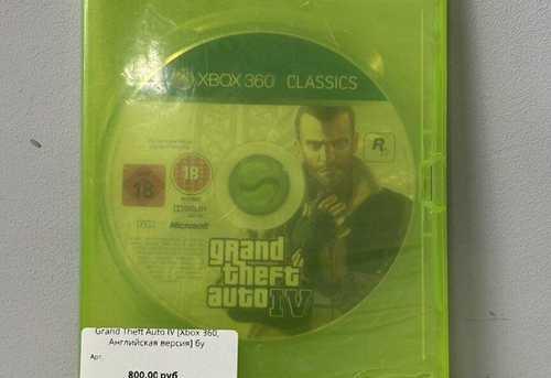 Xbox360 Grand Theft Auto IV/ GTA 4
