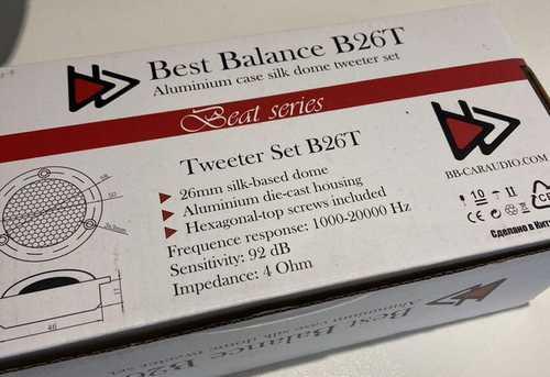 Твитер Best Balance B26T