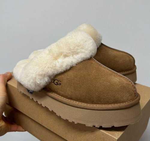 Угги Ugg Slippers Scuffette Platform Chestnut