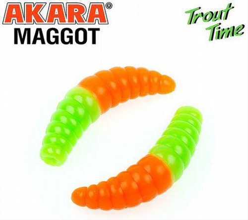 Силикон на форель AkaraTrout Time Maggot