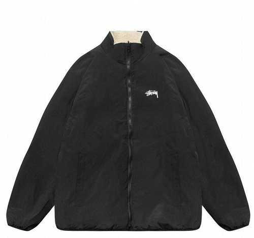 Куртка Stussy sherpa двусторонняя