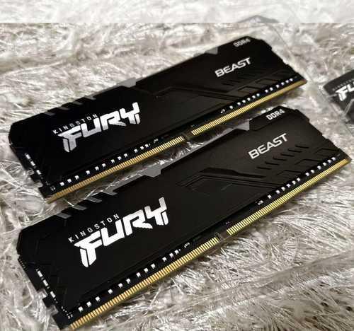 Kingston Fury Beast RGB 32Gb (2x16GB) 3200мгц