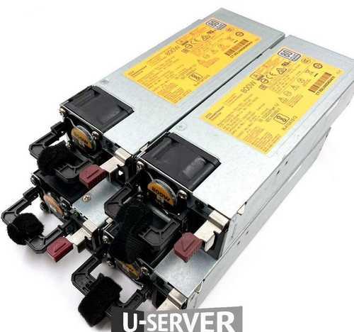 Блок питания HP 800W Flex Slot G9 G10 754381-001 Б