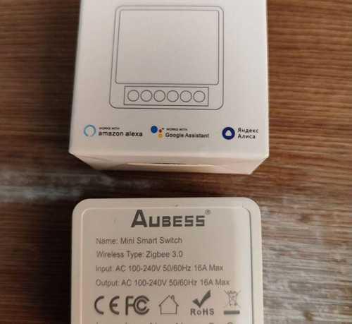 Умное zigbee реле Aubess