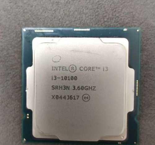 Процессор intel core i3 10100