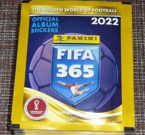 Полный сет, наклейки Panini FIFA 365: 2021-2022