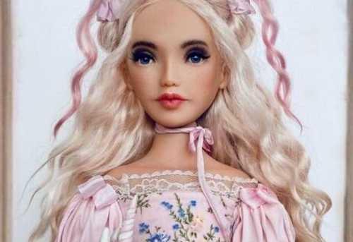 Авторская будуарная кукла Эльфийка с единорогами