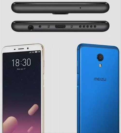 Meizu m6s 3/32 гб(6 ядер) 16мп+8мп камеры