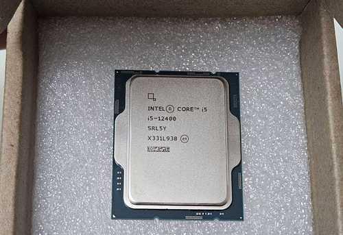 Процессор i5 12400 Новый гарантия год