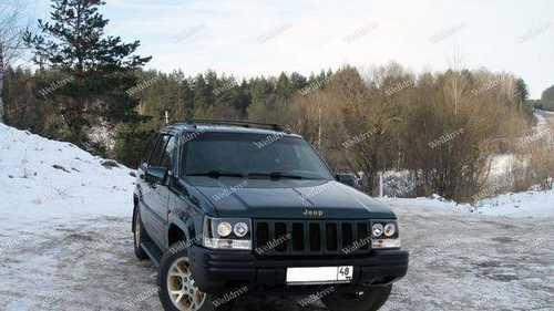 Фары Jeep Grand Cherokee ZJ 93-98 передние черные