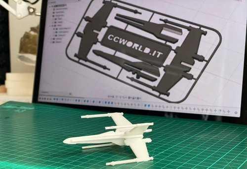 Сборный конструктор X-Wing. Звёздные Войны