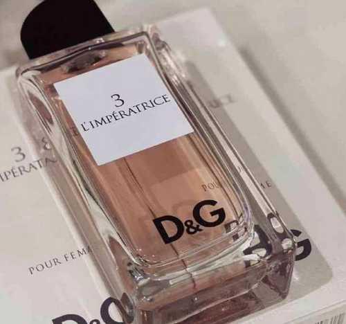 Dolce gabbana 3 l imperatrice с доставкой