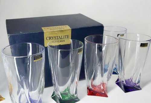 Набор стаканов Bohemia Crystalite