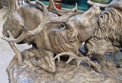 Бронзовая статуэтка