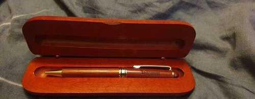 Деревянная шариковая ручка с коробкой