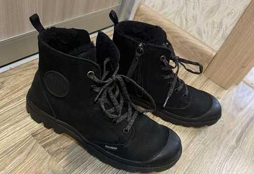 Ботинки Palladium, зимние,размер 39, черный