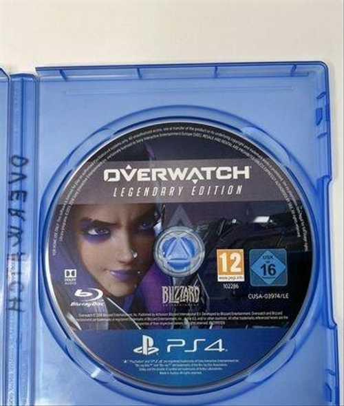 Overwatch legendary edition ps4/ps5
