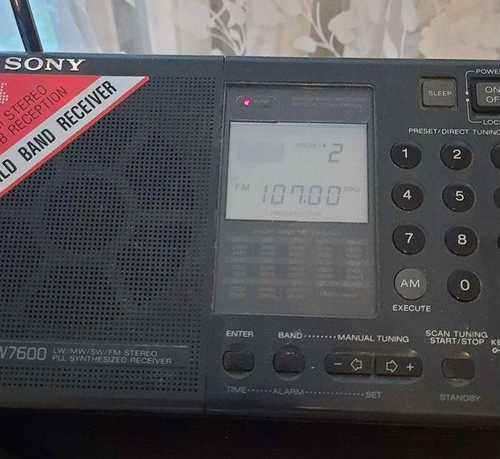 Радиоприемник sony icf 7600