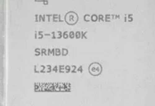 Процессор i5 13600k