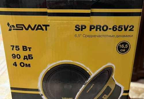 Автомобильные колонки 16 см. swat sp pro-65v2