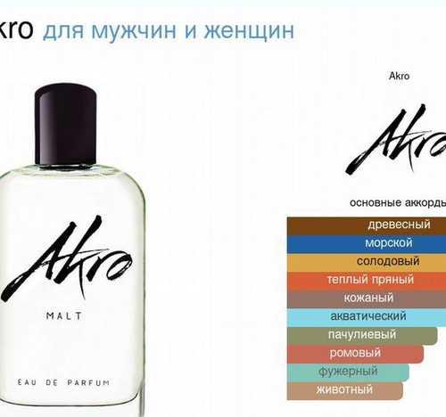 Аромат akro Malt 100 мл