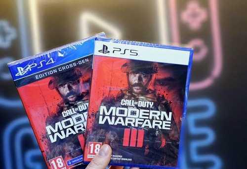 Диск Call of Duty: MW 3 PS4 / PS5, русская версия