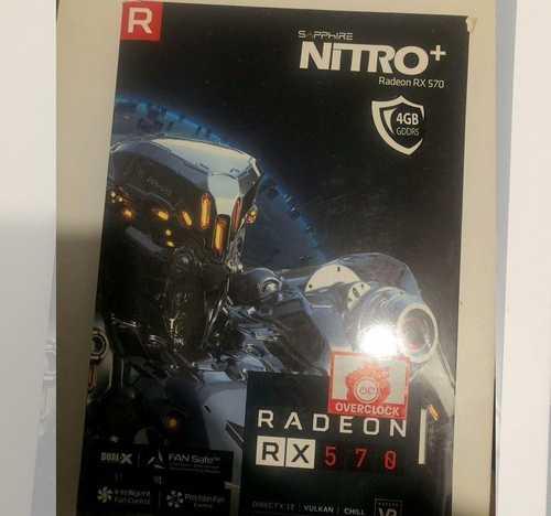 Видеокарта RX570 nitro 