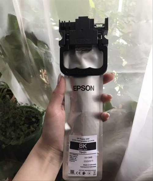 Картридж epson T9451 black/noir