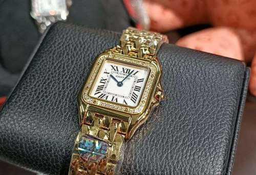 Часы Panthere the cartier yellow gold diamond