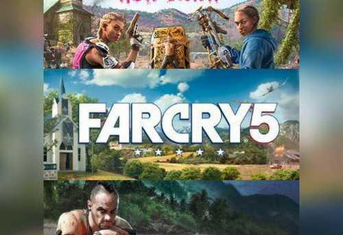 Far cry 3, far cry 5, New dawn ps4, ps5. Много игр