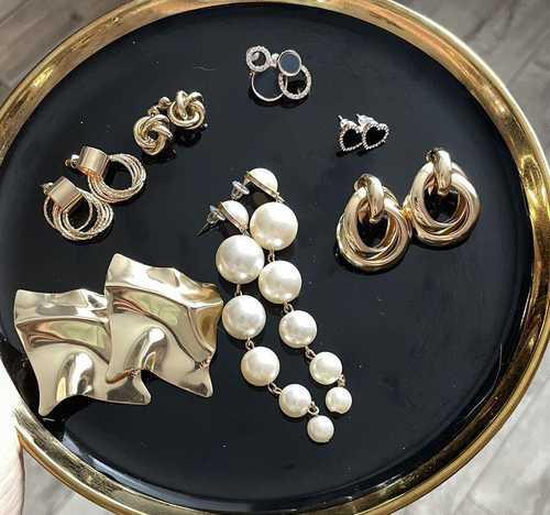 Серьги под Zara