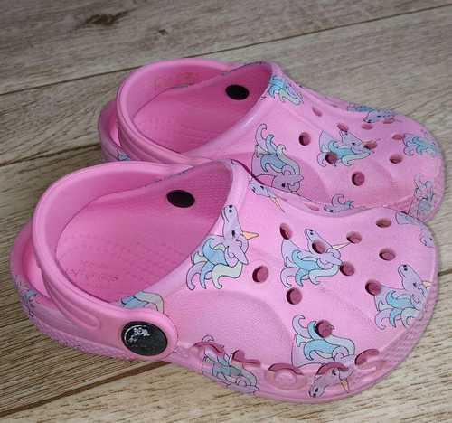 Сабо Crocs C7 для девочки