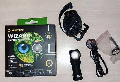 Фонарь Armytek Wizard C1 Pro (Тёплый)