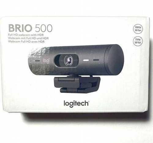 Веб-камера Logitech brio 500