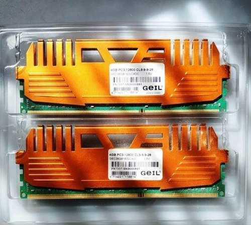 Память 2x4 Gb - DDR3 Geil Enhance Corsa