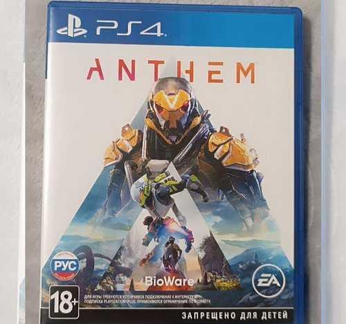 Игра для PS4 "anthem"