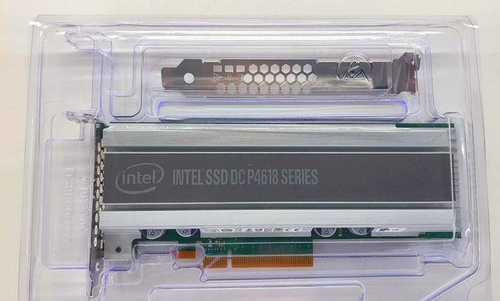 SSD pcie Intel P4618 6.4Tb hhhl