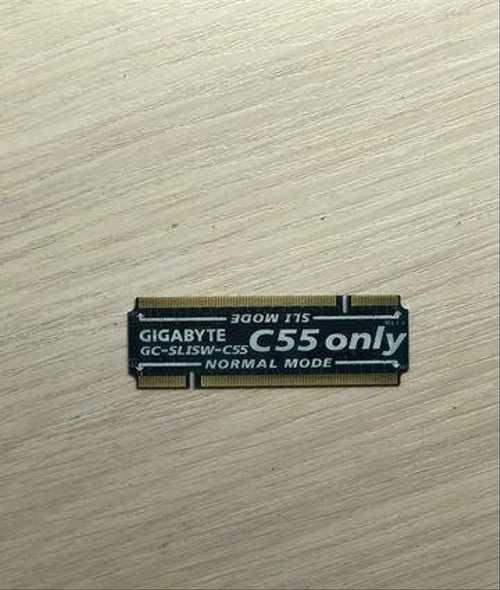 SLI mode C55 ключ переключения режима видеокарты