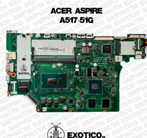 Acer A517-51G Материнская плата i7-8550U LA-E892P