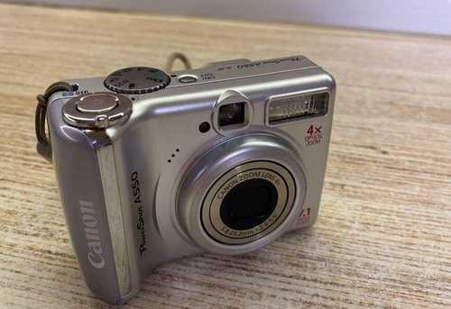 Компактный Фотоаппарат Canon powershot A550