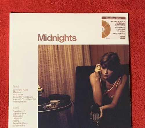 Taylor Swift - Midnights - Blood Moon Edition LP