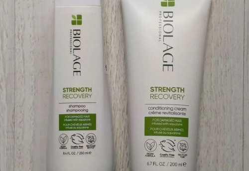 Biolage Шампунь и Кондиционер Strenght Recovery