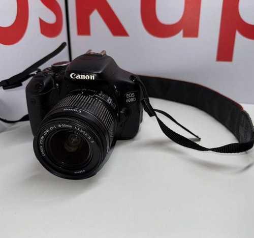 Фотоаппарат canon eos 600D kit (4444 пробег)