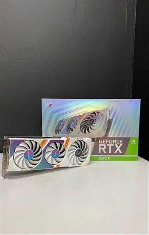 Видеокарта Colorful iGame RTX3070ti Ultra W OC