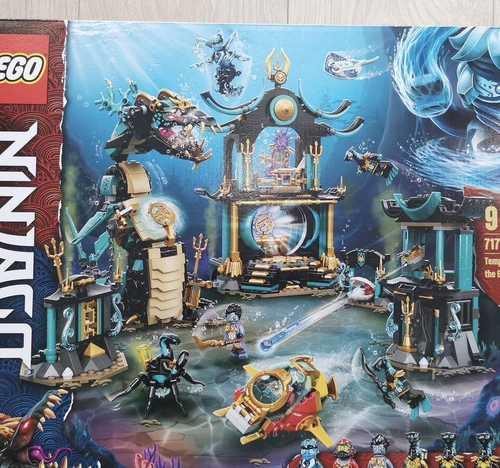 Новый lego Ninjago 71755 Храм Бескрайнего моря