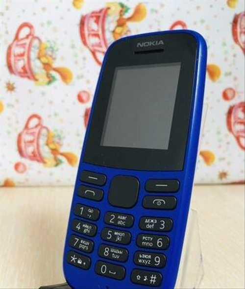 Телефон Nokia 105 SS (2019)