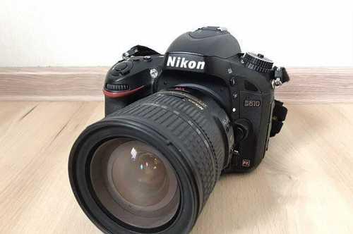 Nikon D610 + 24-120mm f3.5-5.6 VR (пробег 13тк)