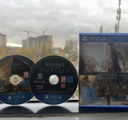 Диски на ps4 assasin creed