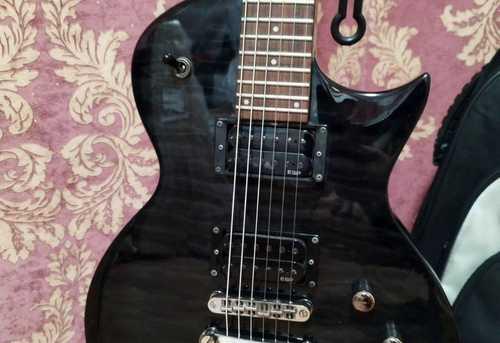 Электрогитара ESP LTD EC 100 QM чехол и провод